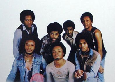 picture of the group "Manchild' which is the first band he joined