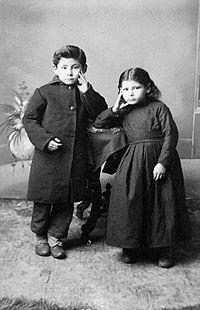 Children of Louis Riel and Marguerite Monet