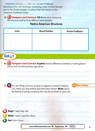 Pearson MyWorld 5th Grade Social Studies textbook