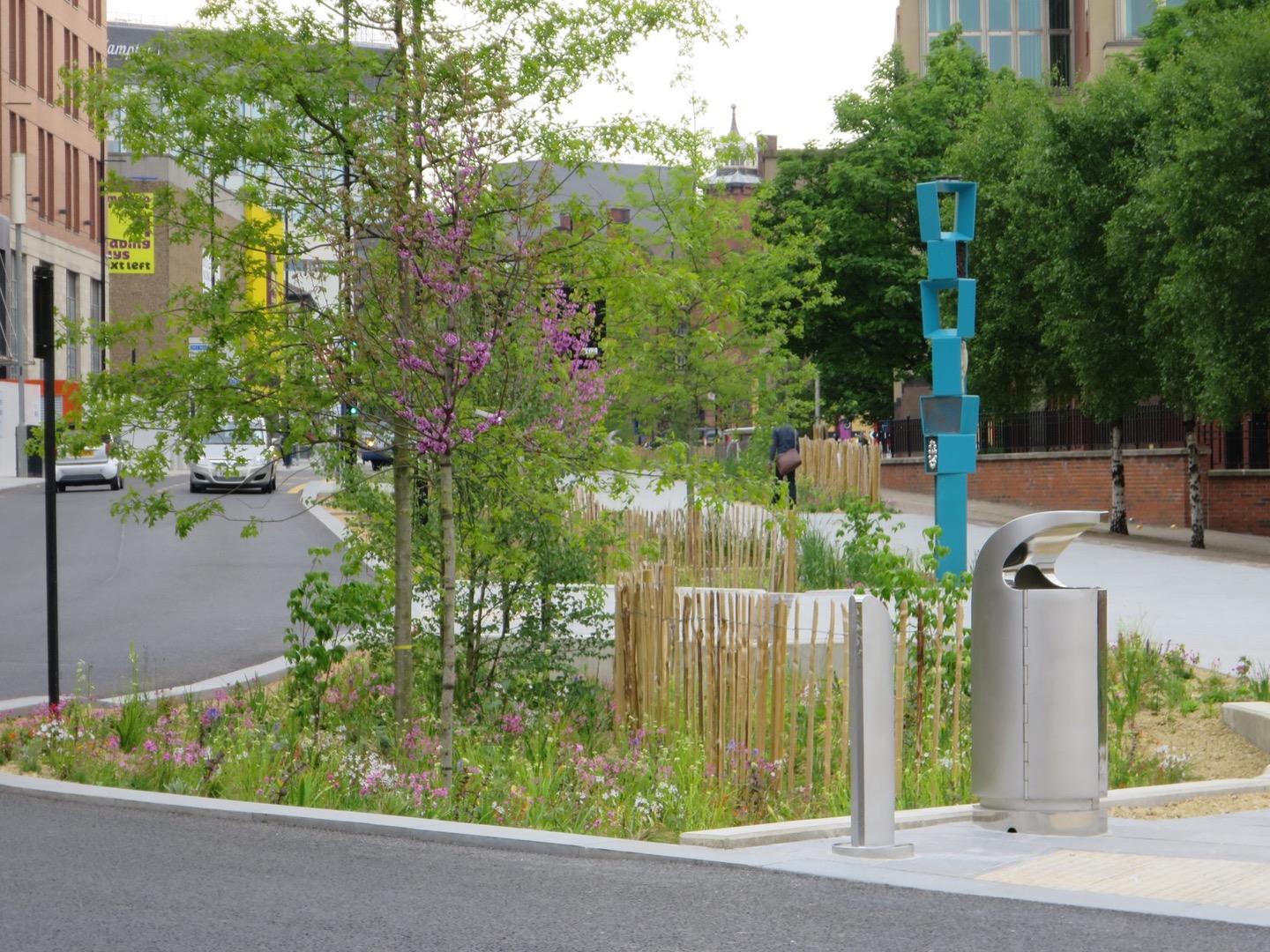Bioswale Source: https://www.thenatureofcities.com