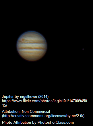 Jupiter is a gas giant planet