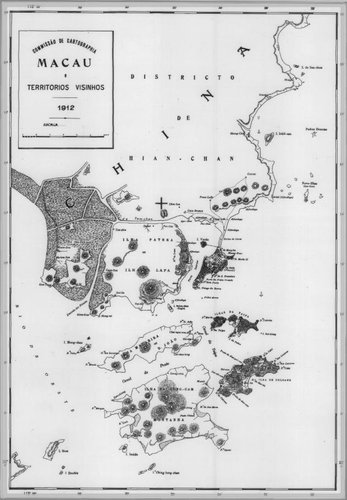 Macau Peninsula in 1912