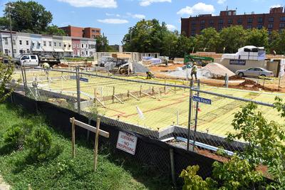 Construction on Obery Court