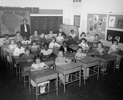 Classroom in 1958.