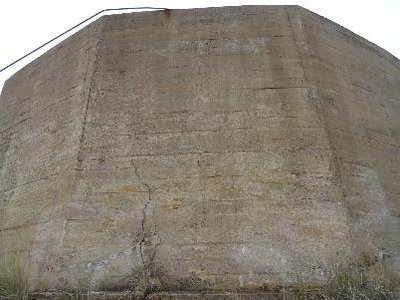 2 mill tank and Cement slab