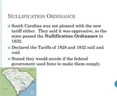 1833-Ordinance of Nullification. The Ordinance of Nullification ...
