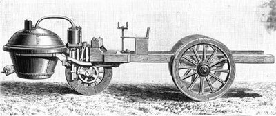 1769 The first steam-powered vehicle was created by Nicholas-Joseph ...