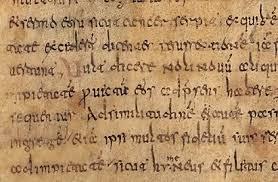 500 CE Merovingian - Merovingian Script was a medieval variant of the ...