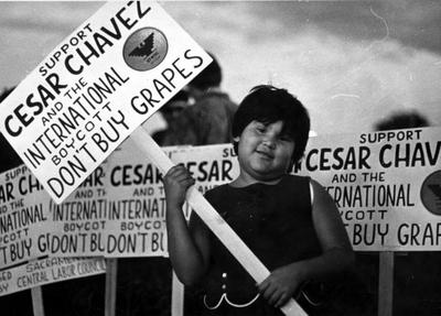1965: A grape strike was led by Cesar Chavez against the unfair ...