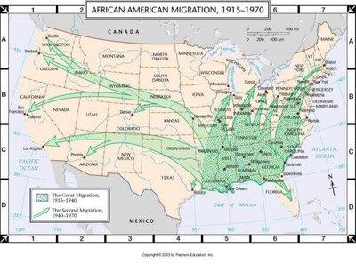 The Great Migration . African Americans began leaving the Southern ...
