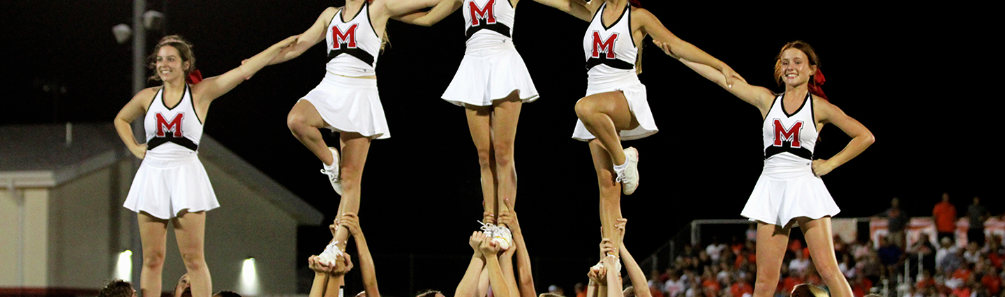 University of Minnesota cheerleaders