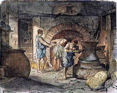 400 CE - In ancient Rome bread was handed out to the poor who were ...