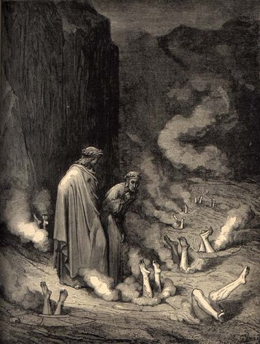 Punishment of the Simonists.