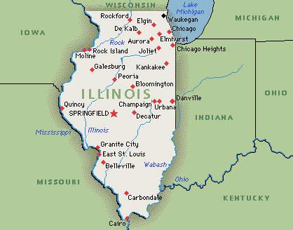 Illinois became a really populated state. In 1818 it became the twenty ...
