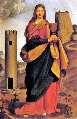 Viele Christen gedenken am 4. Dezember der heiligen Barbara. Der ...