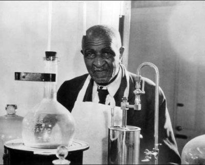 George Washington Carver was very curious.