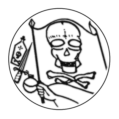 This is the seal of the Serbian terrorist organization, The Black Hand.