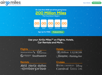 July 2, 2018 Our team launched our first promotional website and began ...