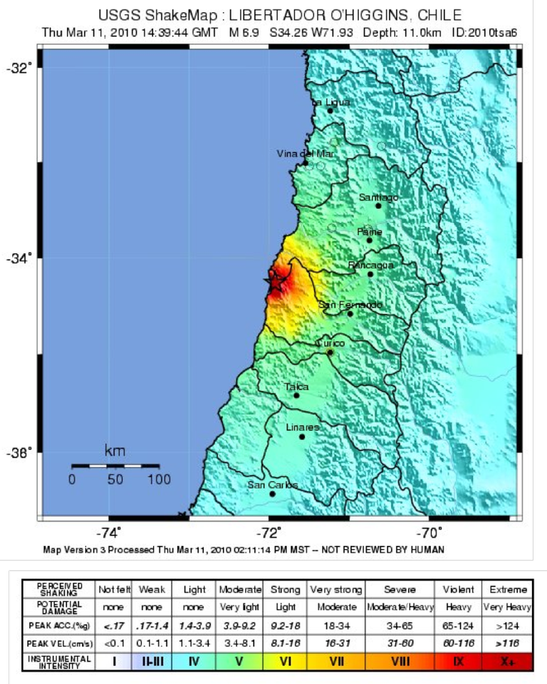 Where Did The Valdivia Earthquake Take Place - The Earth Images ...