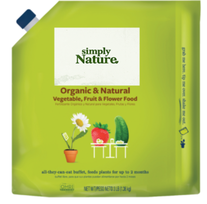 This is our Simply Nature Fertilizer product!