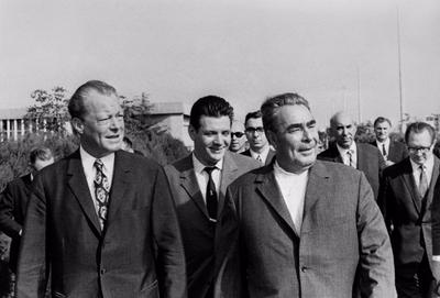 Social Democrat, Willy Brandt becomes chancellor and seeks better ties with Soviet Union and ...