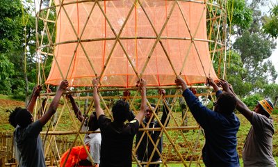 Image Credit to http://www.warkawater.org/warka-tower/