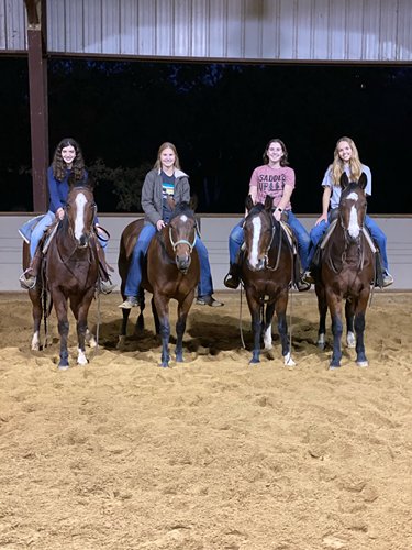 My friends and I ride together all the time at the barn. We go out on ...