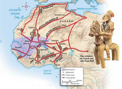 Trans-Saharan Trade became part of a sprawling commercial and cultural ...