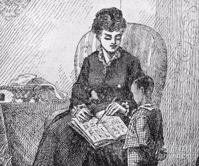 Sophia Auld begins to teach Frederick Douglass how to read and write ...