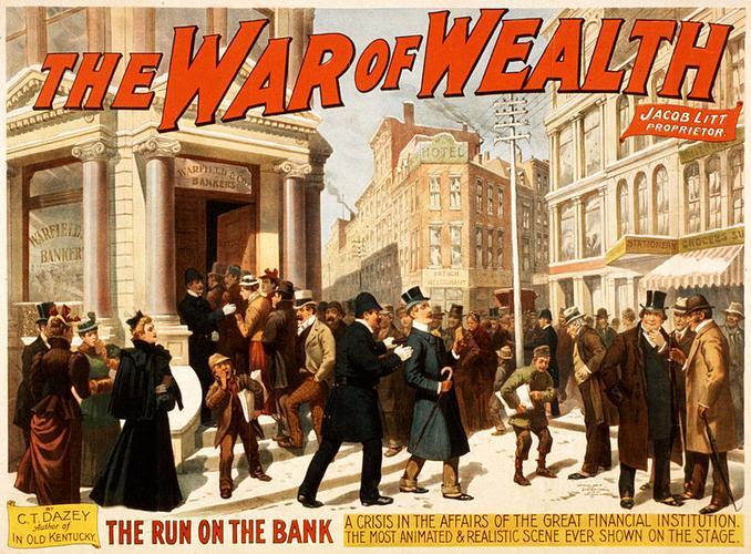 The 1896 Broadway melodrama The War of Wealth was inspired by the ...