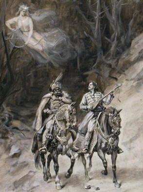 Prince Marko, in a 1906 painting by Paja Jovanović inspired by the poem ...