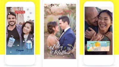 These filters can be created by anyone, for anyone. Birthdays, weddings ...