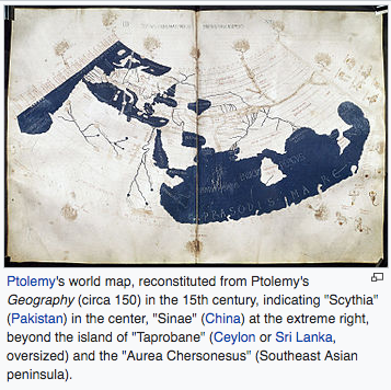 This map provides important data about what the oceans and lands looked ...