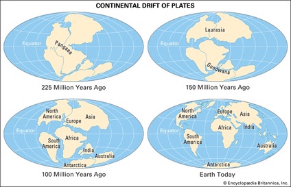 Breakup of supercontinent Pangea begins
