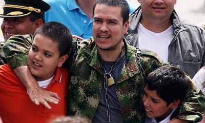FARC hostages reunited with their family