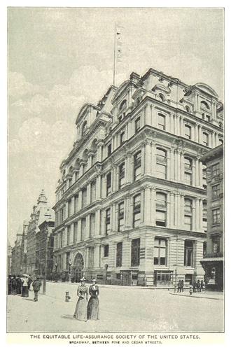 1870 - Equitable Life Building (130 ft): first office building to have ...