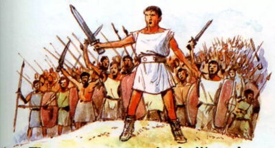 73 BC (War)- Spartacus leads slaves against Rome