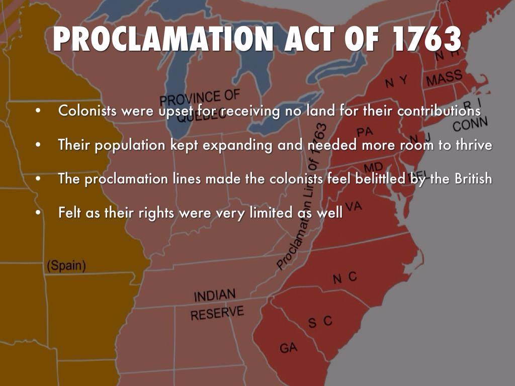 1763 Proclamation of 1763