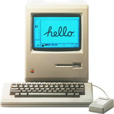 Apple invented the Macintosh and it was the first mouse-driven computer ...