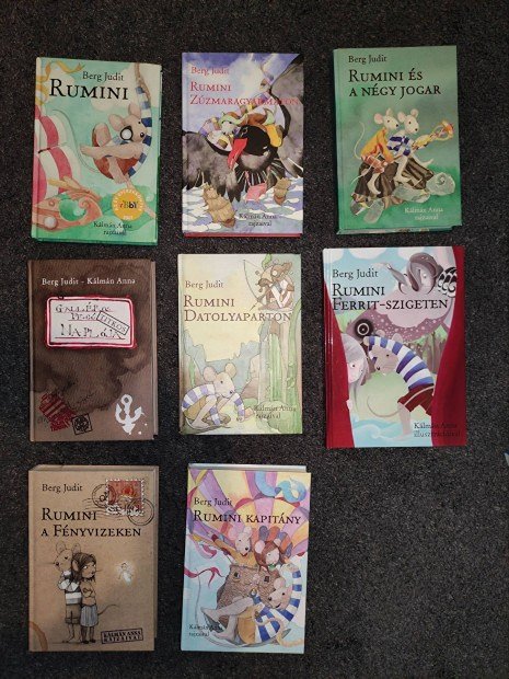 A Rumini egy regényciklus, eddig 9 része jelent meg. Berg Judit magyar ...