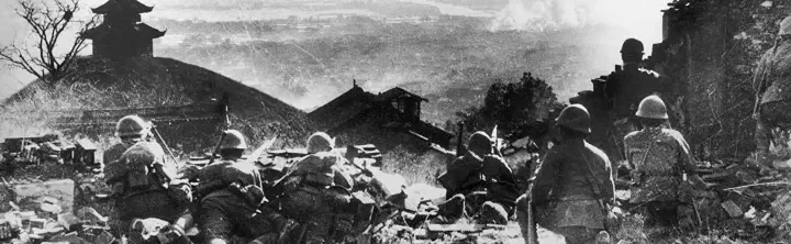 Japanese army invaded Nanjing in 1937(M1)