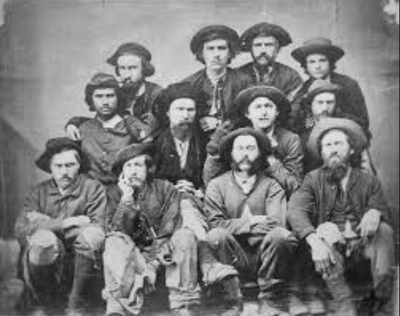These are the Bushwhackers who did Guerilla to Kansas! In the 1850s.