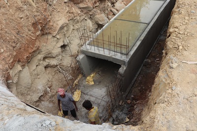 Picture taken on site