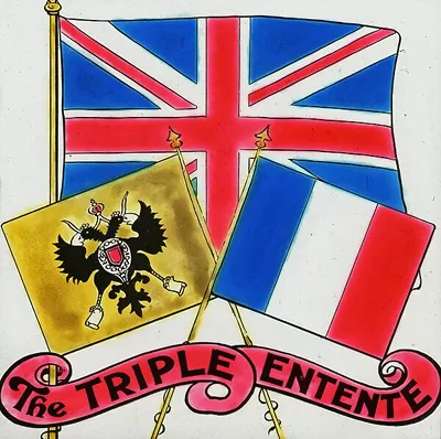 Triple Entente formed--1907.