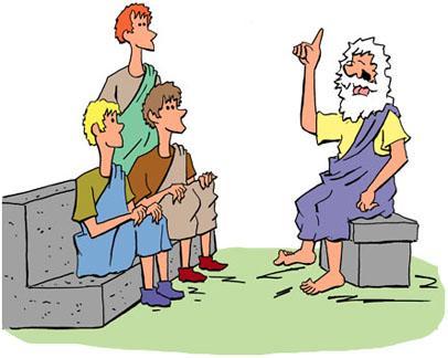 430 B.C. Birth of Socrates Children.