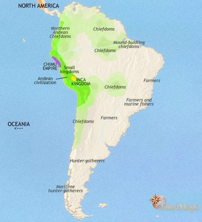 1000 AD - Many more cultures begin to form in the area during this time ...