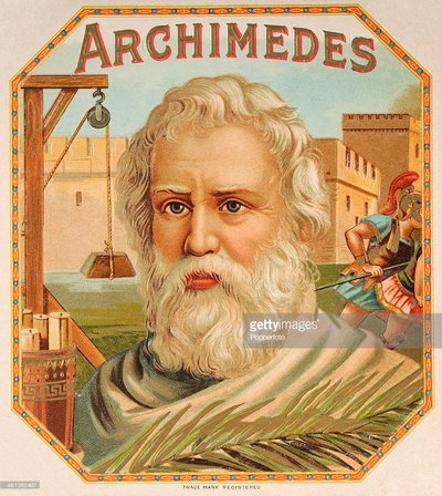 Archimedes stamp