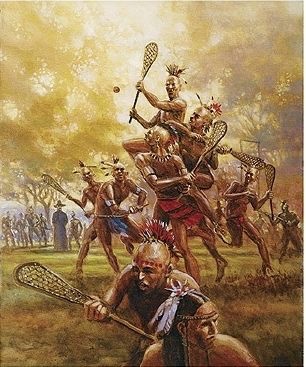 1607 Native Americans would engage in sports as a substitute for inter ...