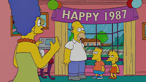The Simpsons in 1987 produced its first episode
