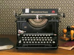1874 The Remington typewriter became much more successful, using a ...